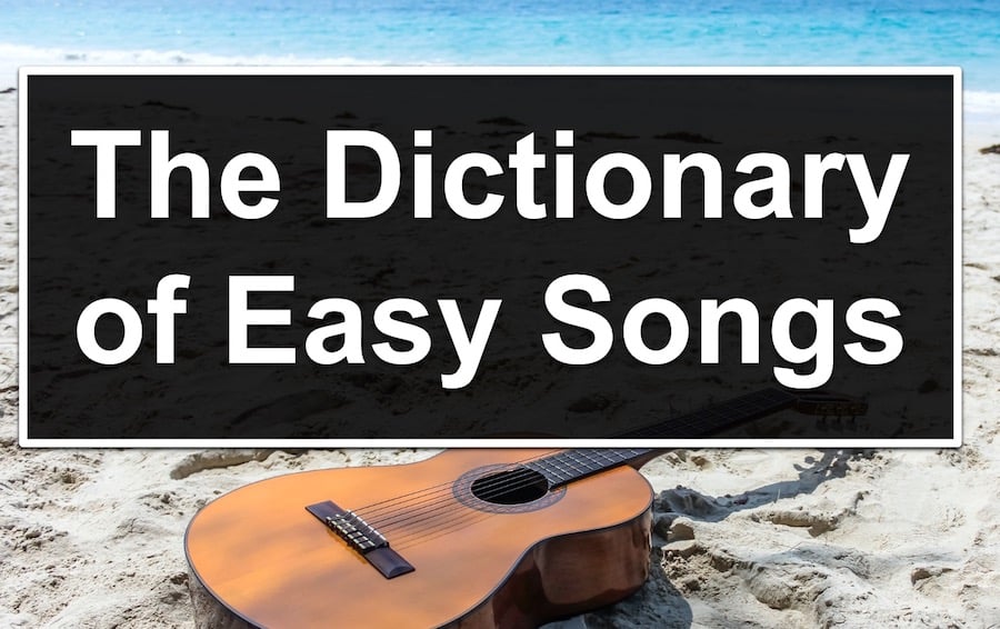 The Dictionary of Easy Songs