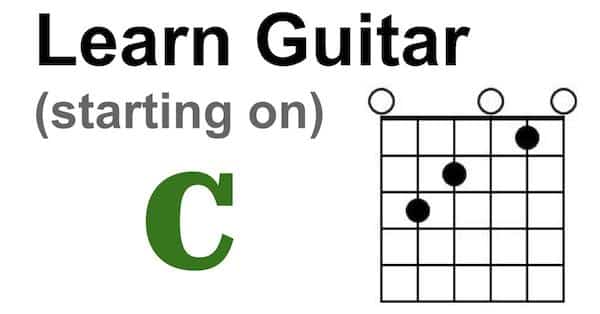 Beginner Guitar Chords - C